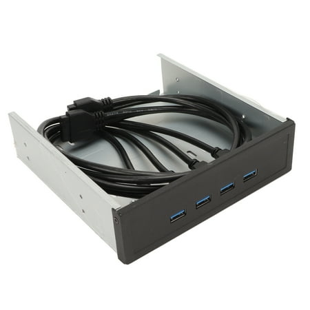 Front Panel Hub, 5.25in USB 3.0 Front Panel Hub Wide Compatibility For ...
