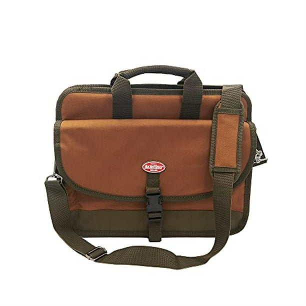 62100 16 X 6 X 12.5 Green & Brown Contractors Briefcase - Walmart.com