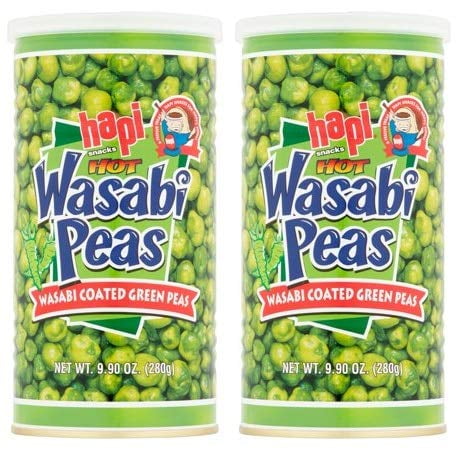 Hapi Snacks Wasabi Peas, Hot, 9.9 Oz (Pack of 5) - Walmart.com