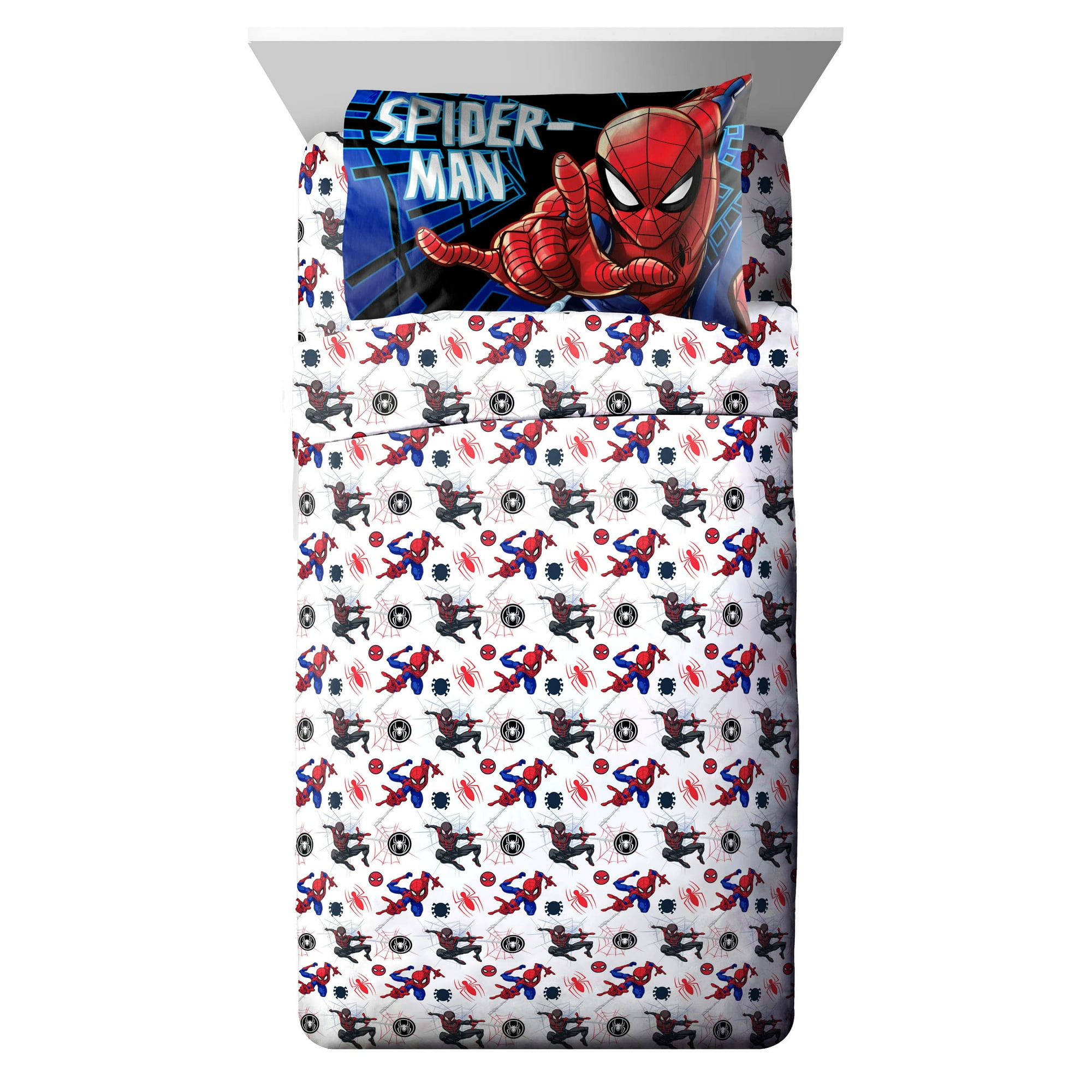 Click here for Spider-Man Kids 4-Piece Full Sheet Set prices