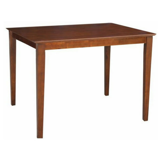 Solid Wood Top Table, Shaker Legs - Walmart.com