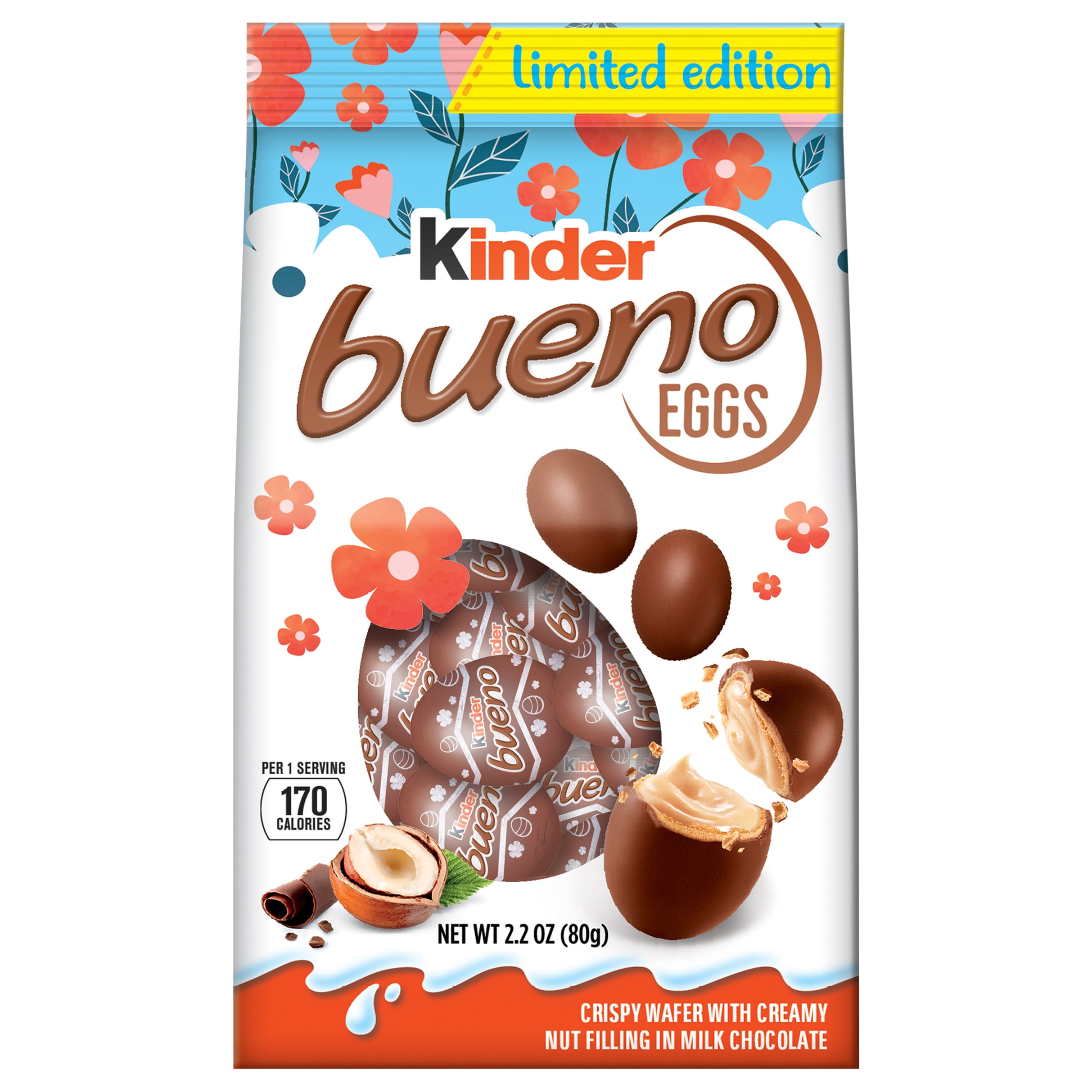 Ferrero Kinder Bueno Egg 2.8oz - Walmart.com
