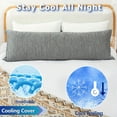 Body Pillows for Adults Sleeping, Long Pillow for Bed, Big Large Firm ...