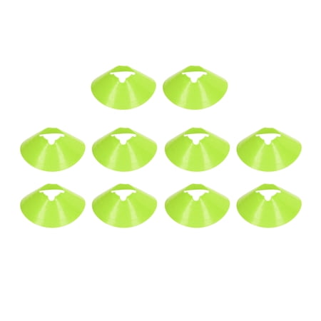 10 PCS 8cm Soccer Disc Cones High Flower Mouth Large Marker Disc ...