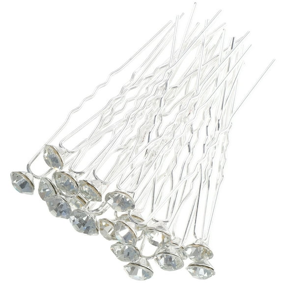 Claire's 6-Pack Pearl Stud Bobby Hair Pins - Walmart.com