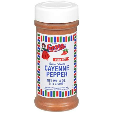 Fiesta Brand Cayenne Pepper (Very Hot), 4 oz jar - Walmart.com