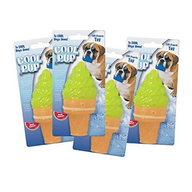 Cool Pup Toy 4-Pack Mini Ice Cream Cones Green - ZA9109 04 43 - Walmart ...