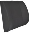 BDK Comfort Foam Lumbar Support Back Cushion, Mesh Polyester Cloth ...