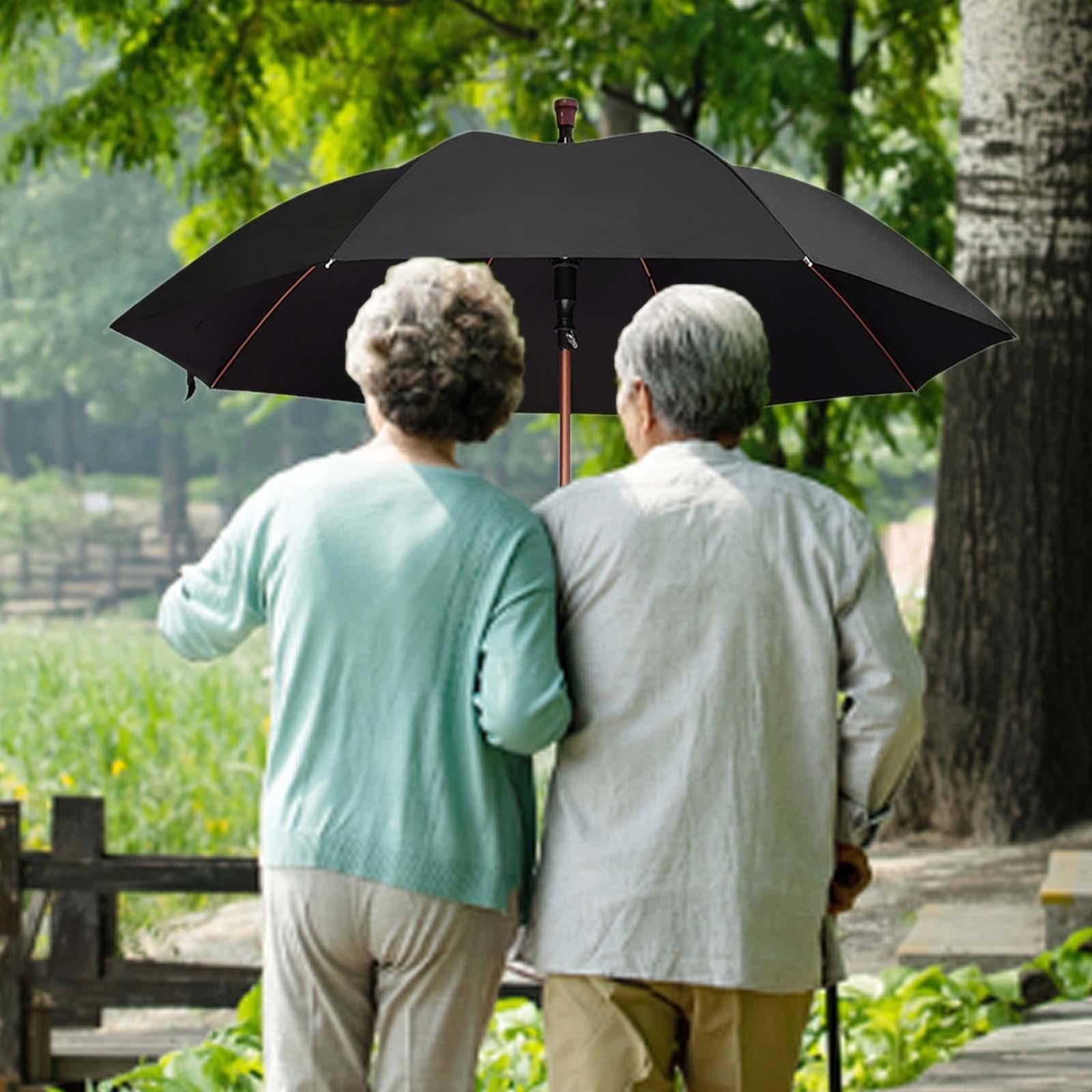 Click here for Dynwaveca Walking Sticks Umbrella Sun Umbrella Wit... prices