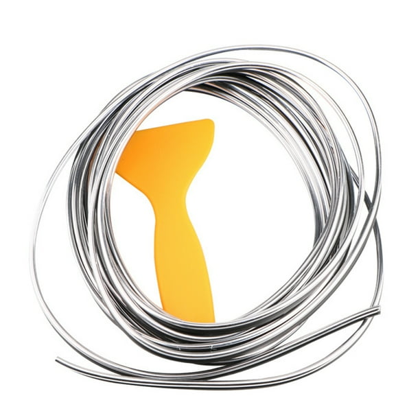 pitrice Car Interior Exterior Decoration Door Slit PVC Strip Moulding ...