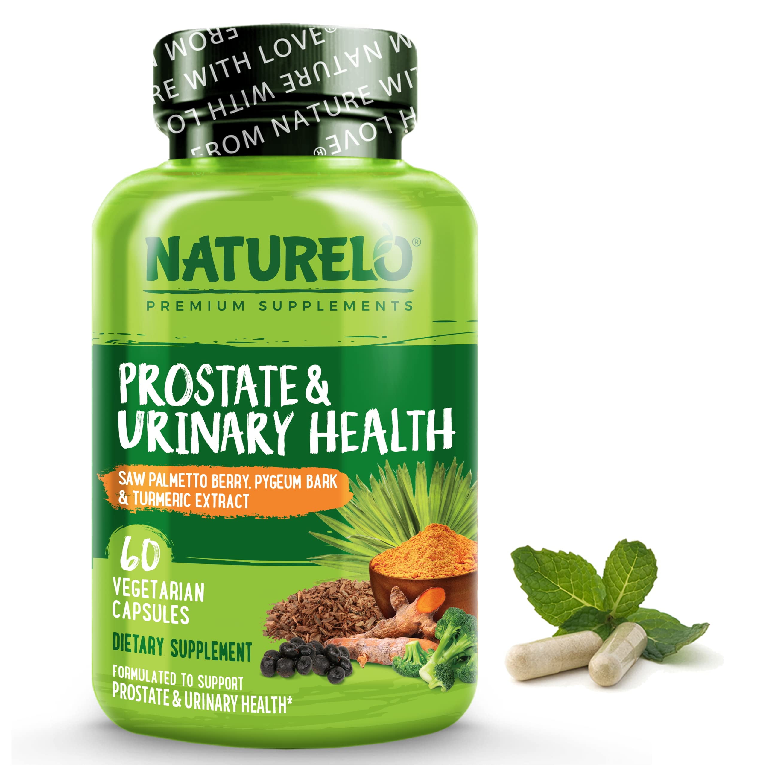 Suplemento NATURELO Prostate & Urinary Health 60 cápsulas | Bodega ...