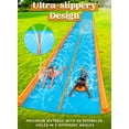 SYNCFUN Double Water Slide 25ft x 7ft, Slip and Slide for Kids and ...