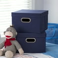 Household Essentials Nested 2-Piece Box Set with Lids - Walmart.com
