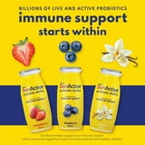 DanActive Probiotic Dailies Strawberry Dairy Drink, 3.1 Oz., 8 Count ...