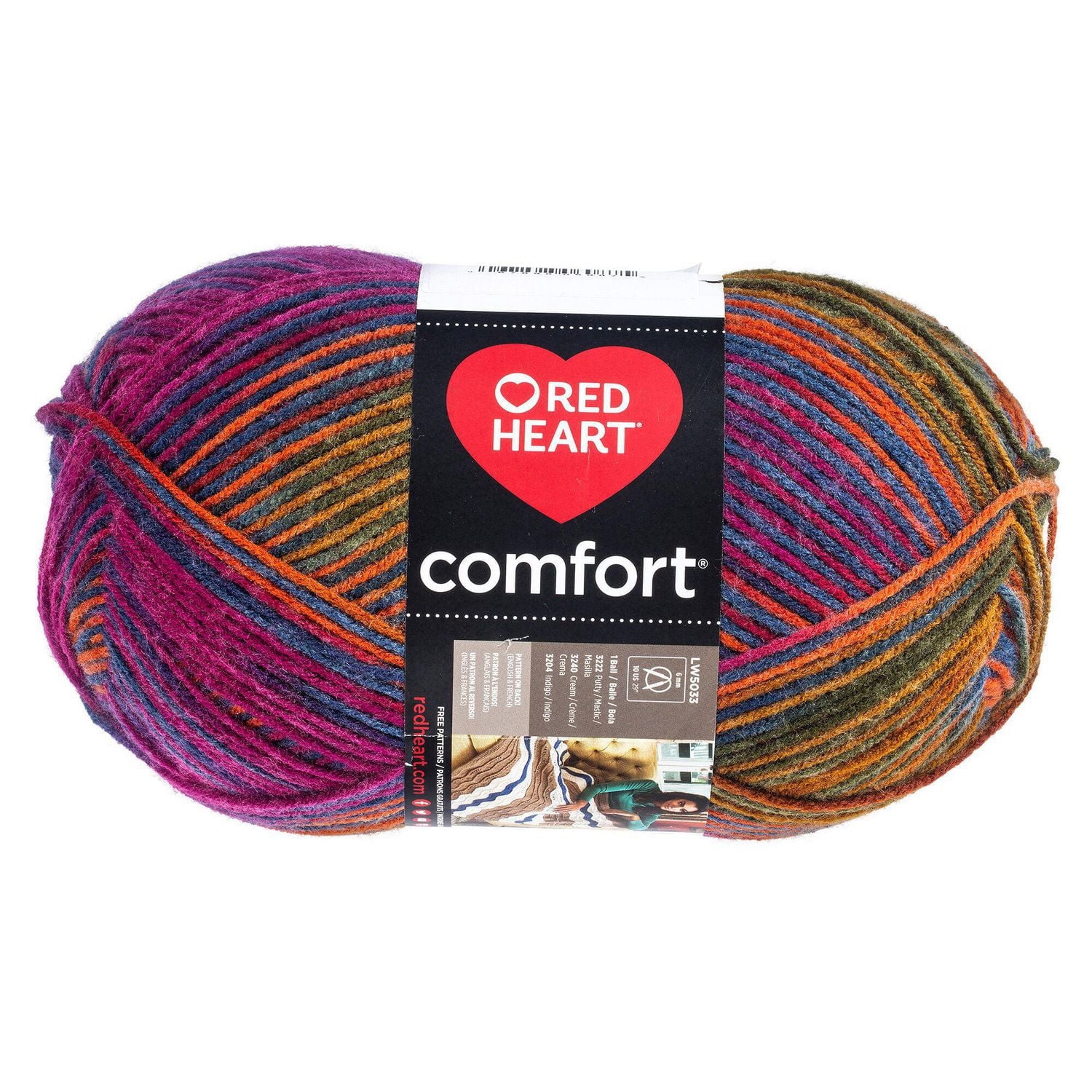 Click here for Red Heart Comfort Yarn  Prints  Acrylic #4 Medium... prices