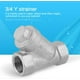 Stainless Steel Y Strainer, 3/4' DN20 PT Thread Filter for Water, Oil ...