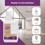 Simplex Floors Floor Polish Solution for Hardwood floors, Wood Parquets ...
