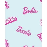 Barbie Logo Mix Removable Vinyl Wallpaper, Pale Blue - Walmart.com