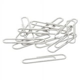 "Paper Clips, Medium (no. 1), Silver, 1,000/pack | Bundle of 5 Packs ...