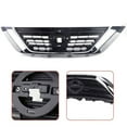 LABLT Front Bumper Upper Grille Assembly 623109HS1A Fit for Nissan ...