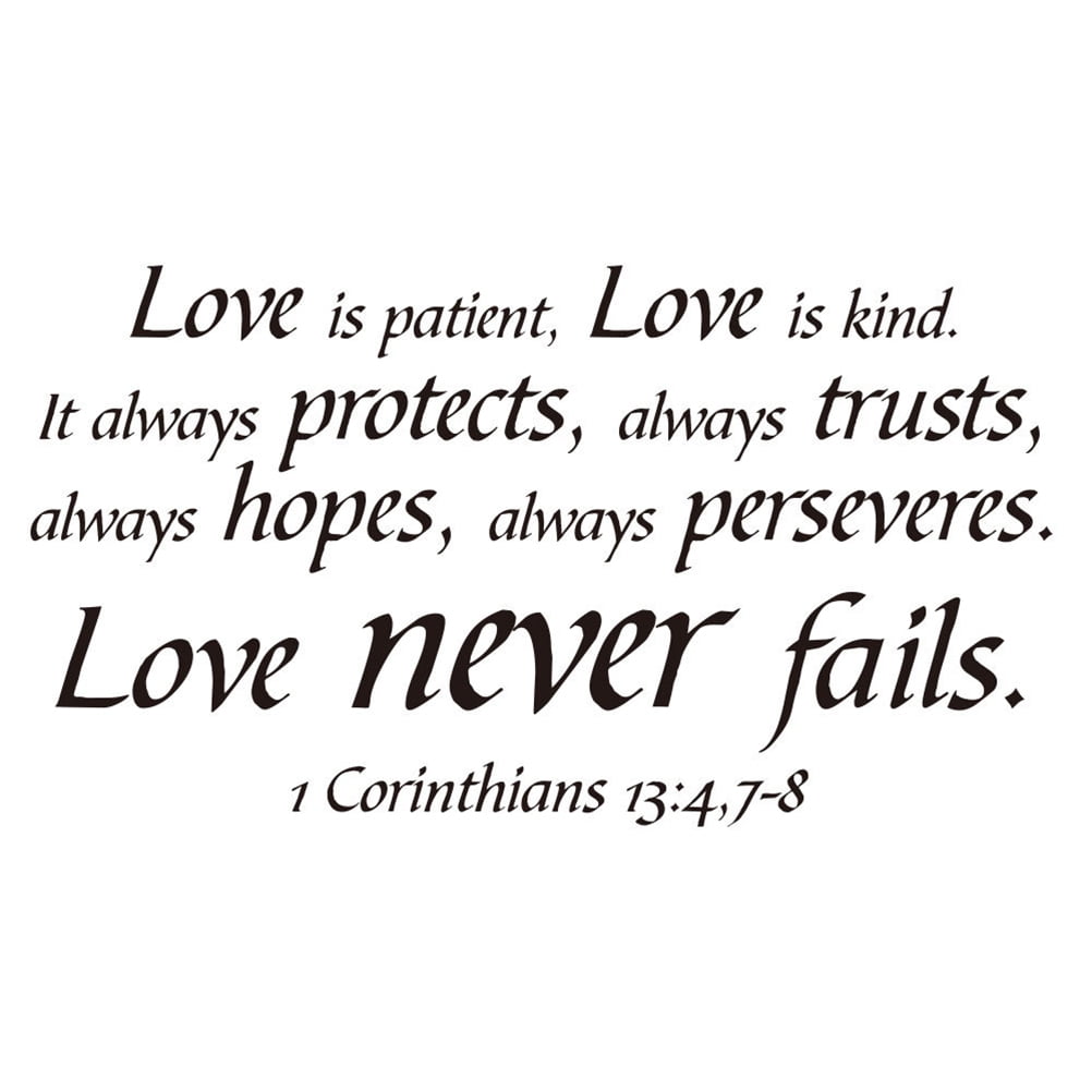 Love Is Patient Love Is Kind Bible Verse Wallpaper