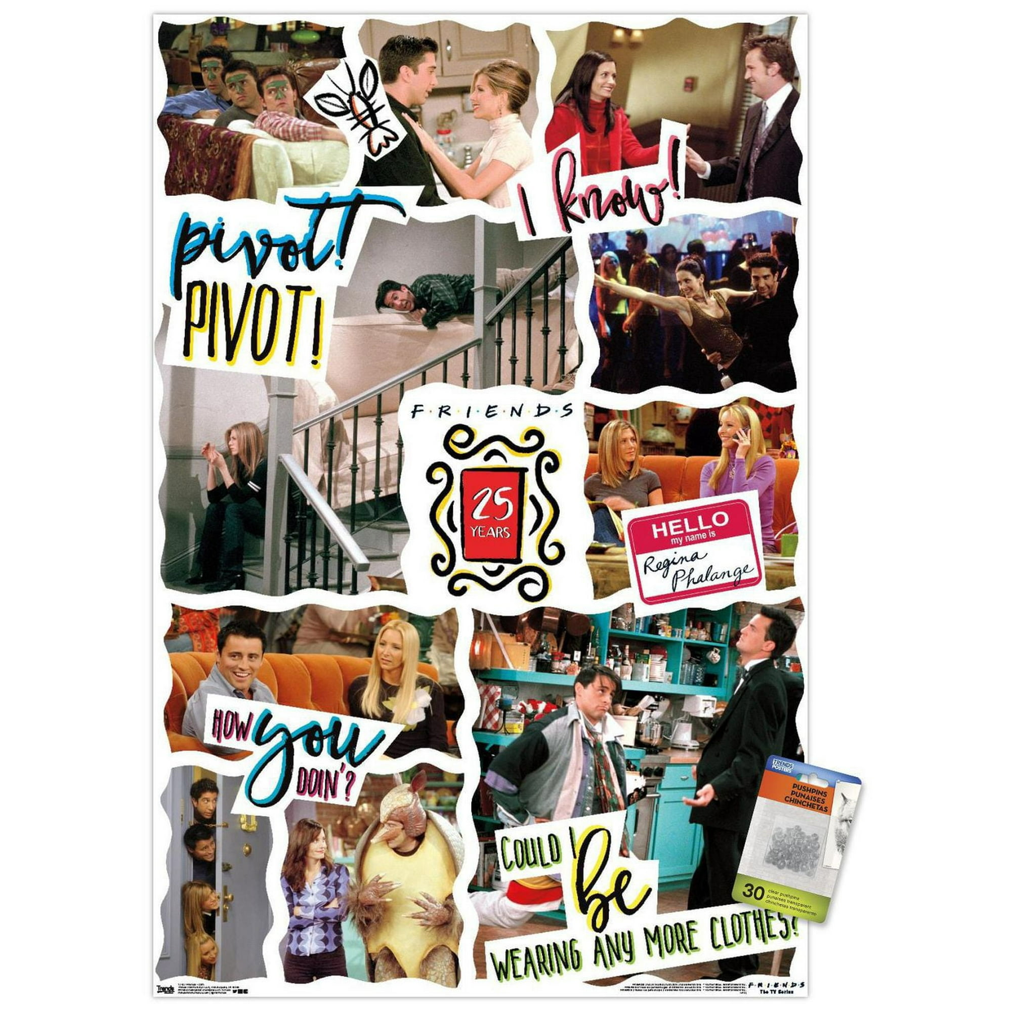 Click here for Trends International Friends - 25th Wall Poster  2... prices