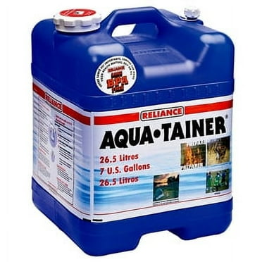 Reliance Aqua-Tainer 4 Gallon Portable Water Container, Camper Storage ...