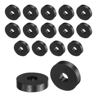 4 Packs Rubber Spacers 50mm OD, 33mm ID, 10mm Height Round Anti ...