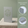 Unique Bargains 2Pcs Metal Laser Cut Tree Design Bookends Grey 7.9*4.3 ...