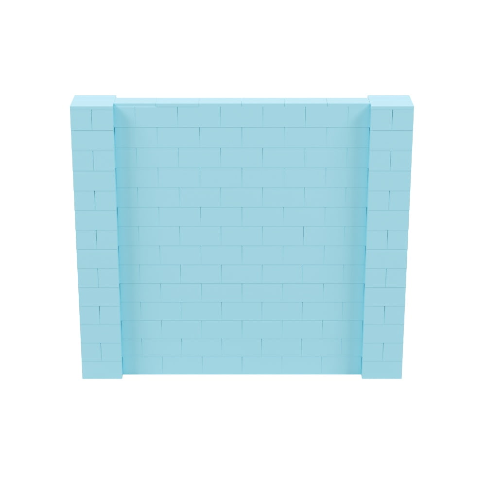 EverBlock 8’ x 7’ Wall Kit | Modular Building Blocks | Wall System for ...