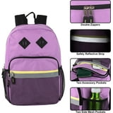 Summit Ridge 18” Reflective Backpacks, Bulk 24 Pack, Multi Pocket, for ...