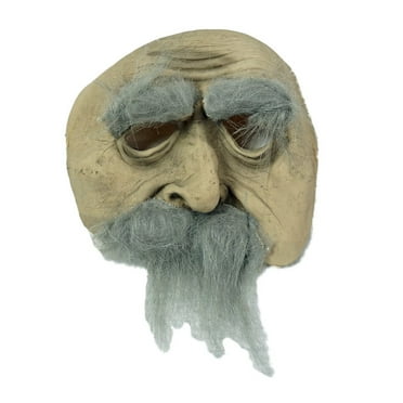 Halloween Adult Grey Full Beard and Mustache - Walmart.com