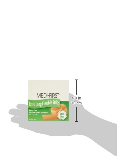 Medique 62178 Medi-First Latex Free Woven Bandages, Extra Long, 3/4 ...