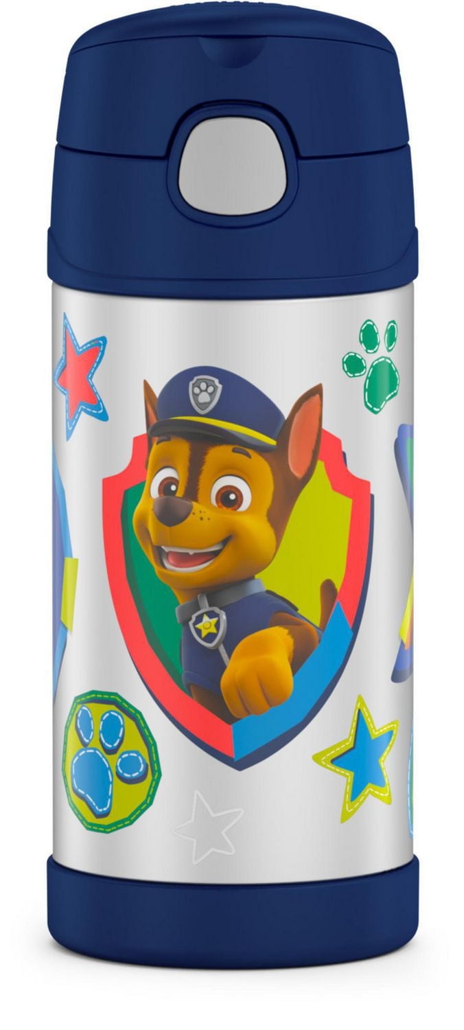 Thermos Funtainer 12 Oz Vacuum Insulated Straw Bottle - Paw Patrol, Blue, F40122PPC4 - Walmart.ca