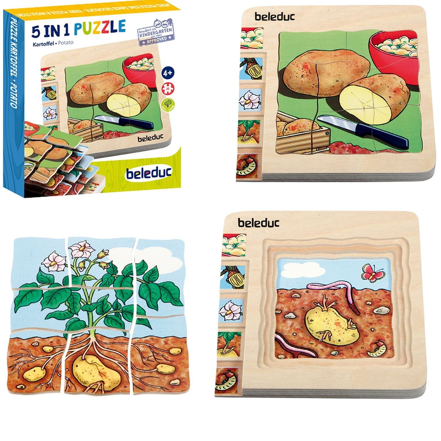 Layer Puzzle-Potato - Walmart.com