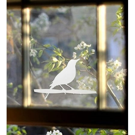 Anti-Collision Window Alert Bird Stickers, Transparent Crow Silhouettes ...
