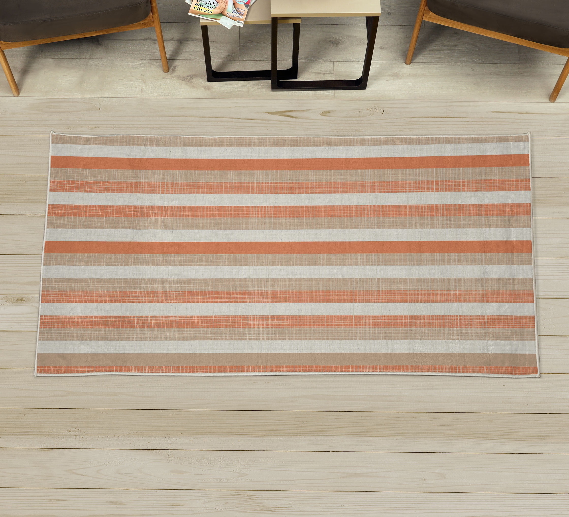 Retro Decorative Rug, Classical Vertical Stripes Pattern Texture Image ...