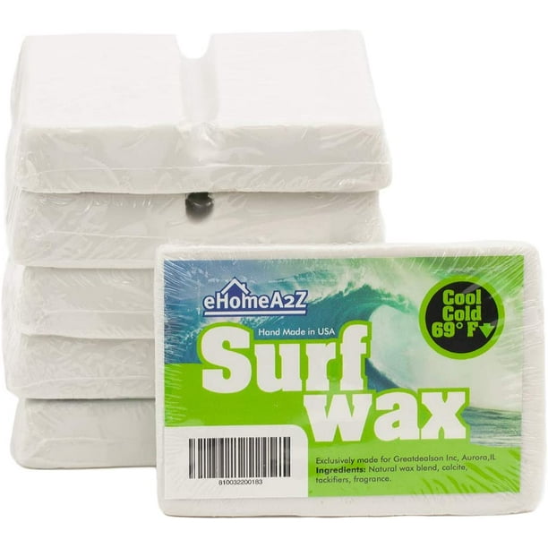 EHOMEA2Z Surf Wax Cool Cold High Performance All Natural 6 Pack ...