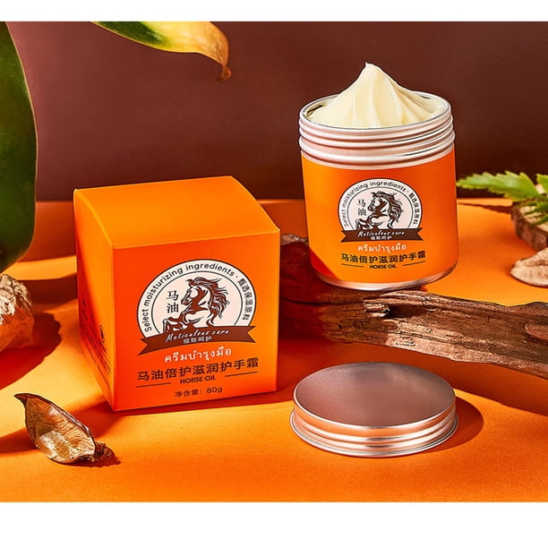 Horse Oil Moisturizing Hand Cream Cream Is A Refreshing Non Greasy ...