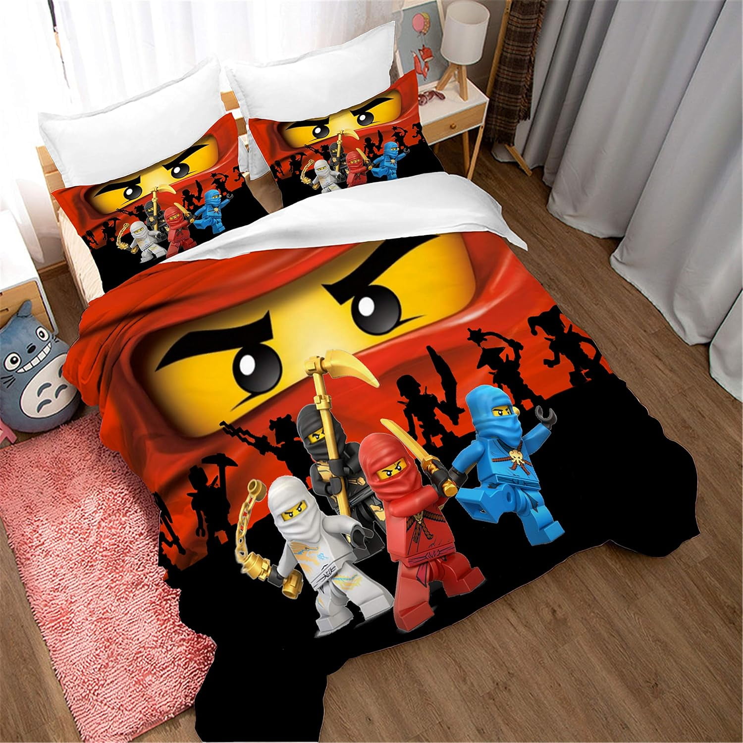 Click here for Yingd Ste-X Easy Care Duvet Cover Set Double Bed S... prices