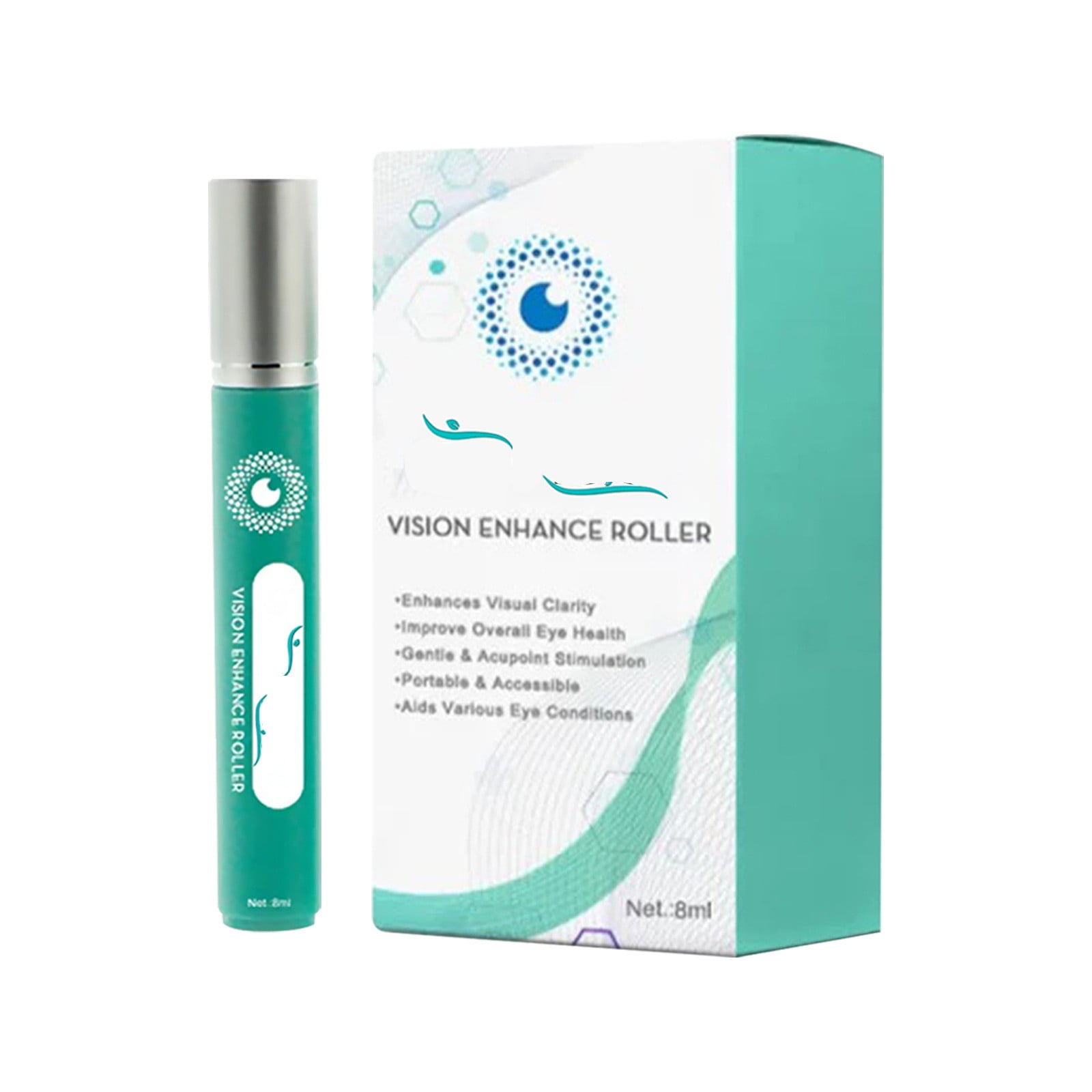 Enhance Roller For Women And Men, Eye Massage Roller Relieves Tired And ...