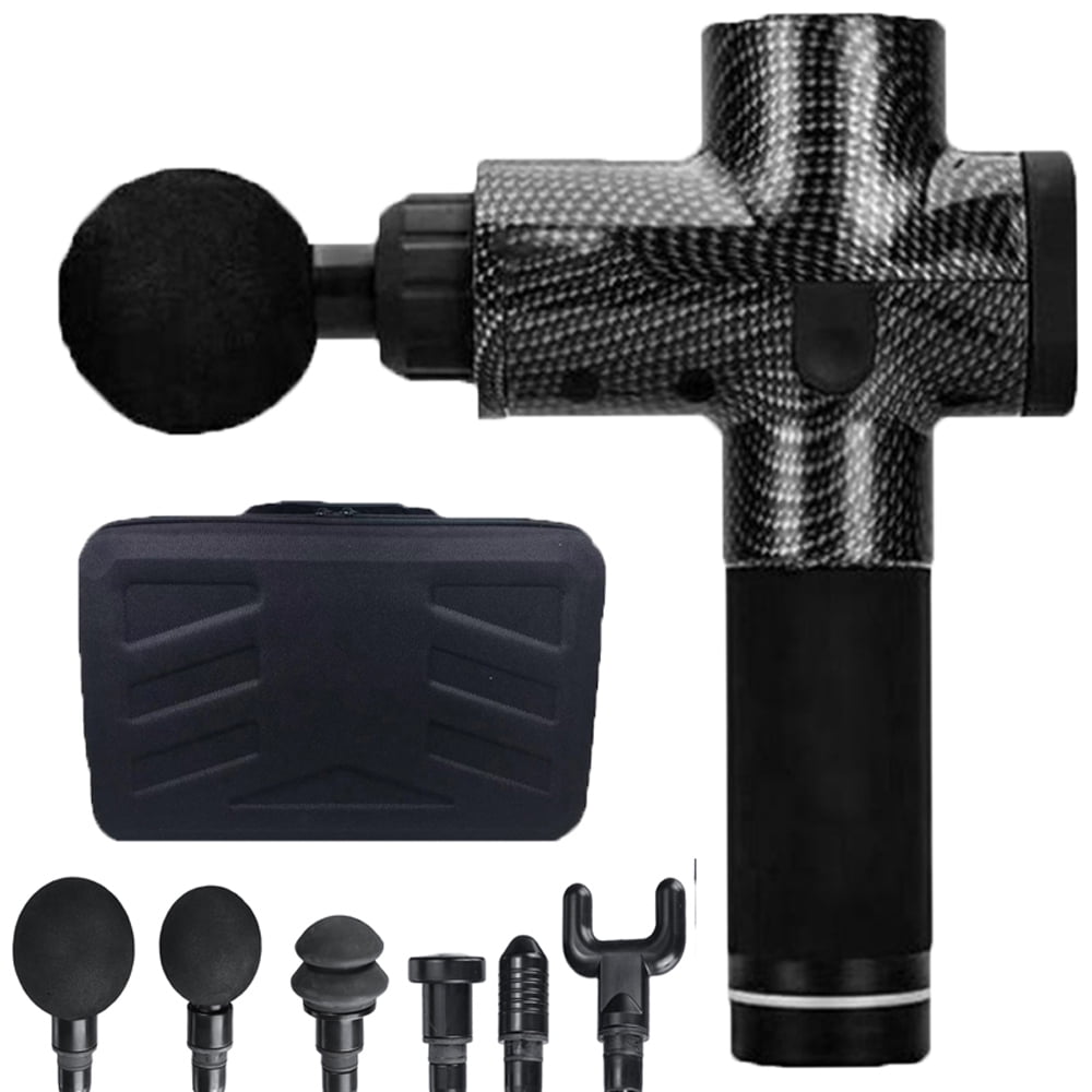 Muscle Massage, Handheld Deep Tissue Muscle Massage Gun with 6 Massage ...