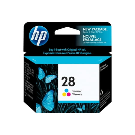 HP 28 - 8 ml - color (cyan, magenta, yellow) - original - blister - ink ...