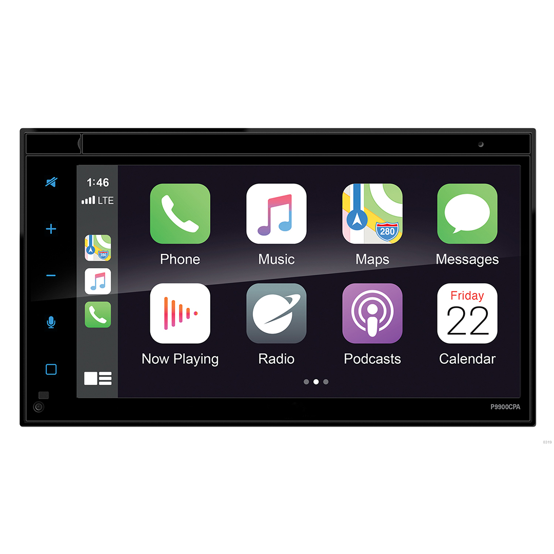 Planet Audio 6.75 Double DIN MECHLESS Fixed Face Touchscreen Receiver ...