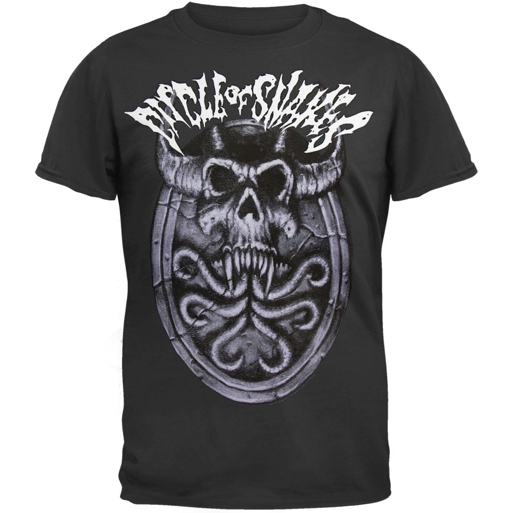Danzig Men's Circle of Snakes Album Cover Adult Short Sleeve T Shirt ...