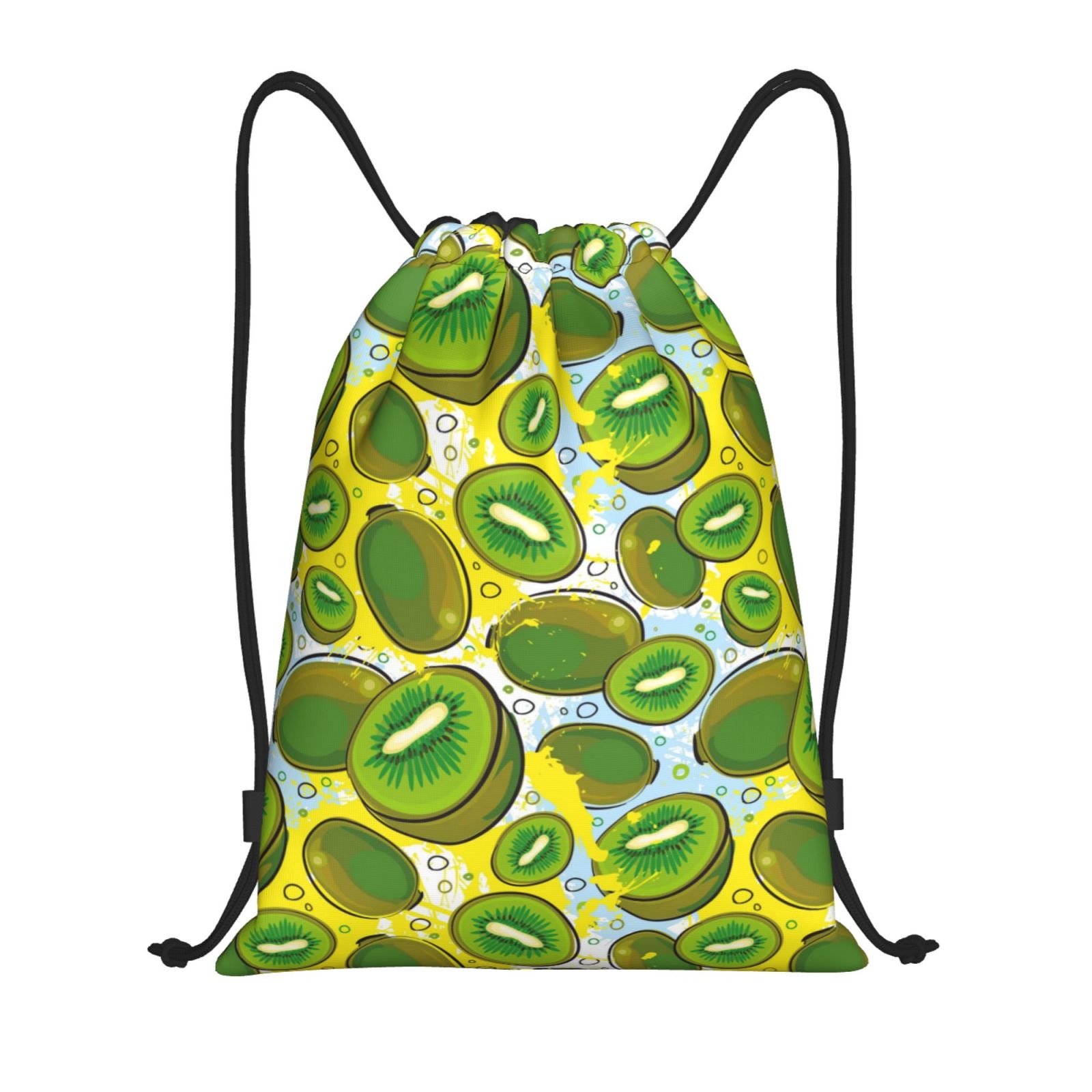 Fotbe Watercolor Kiwi Fruits Summer Bolsa Mochila con Cordón Estampada ...