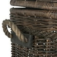 Safavieh Sidonie Nautical Wicker Storage Hamper with Handle - Walmart.com