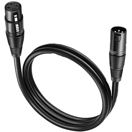 Movo Photo PMA-1 Female 3.5mm TRS Microphone Audio Adapter Cable, 5.5 ...