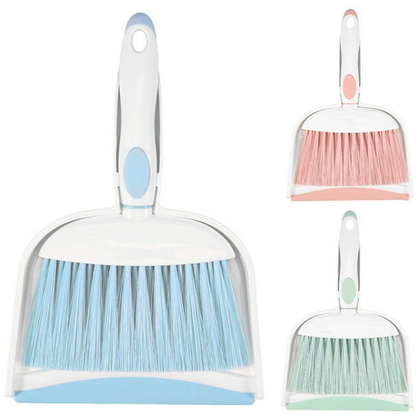 3 Set Mini Dustpan and Brush Set Portable Table Top Cleaning Brush and ...