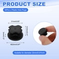 30Pack 7/8"(22mm) Plastic Hole Plug, Round Tubing Inserts, Furniture ...